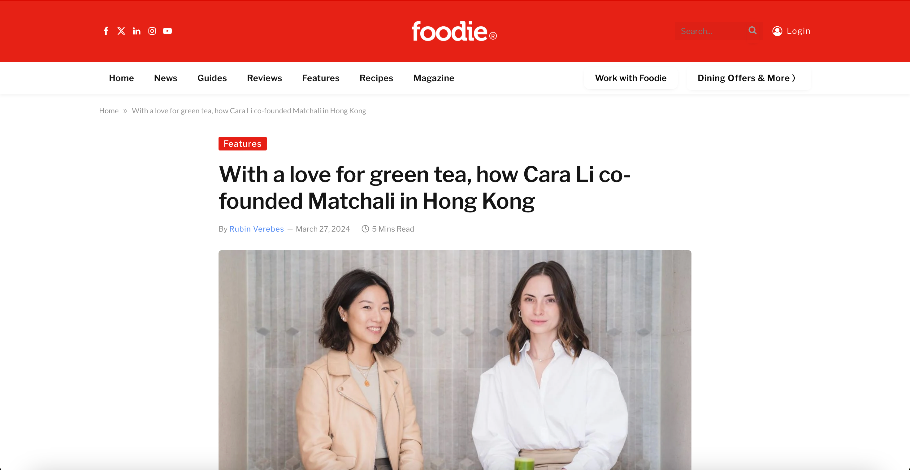 A Foodie World – Matchali